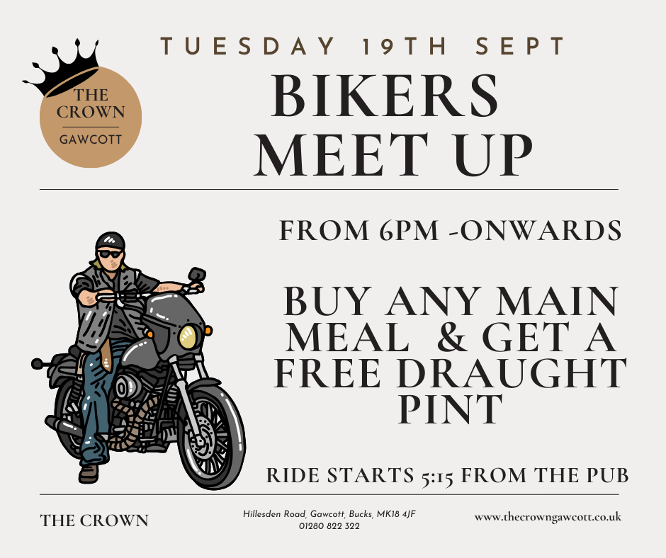 Menus & Events – The Crown Pub | Gawcott